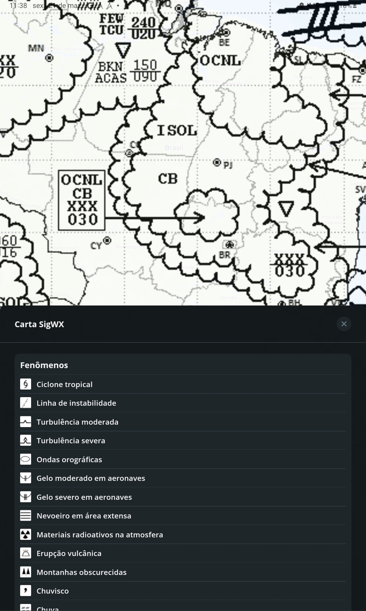 Como interpretar a SIGWX? - NexAtlas